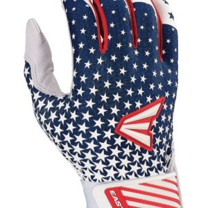 Easton | GHOST NX Fastpitch Softball Batting Gloves | Adult X-Large | Stars & Stripes