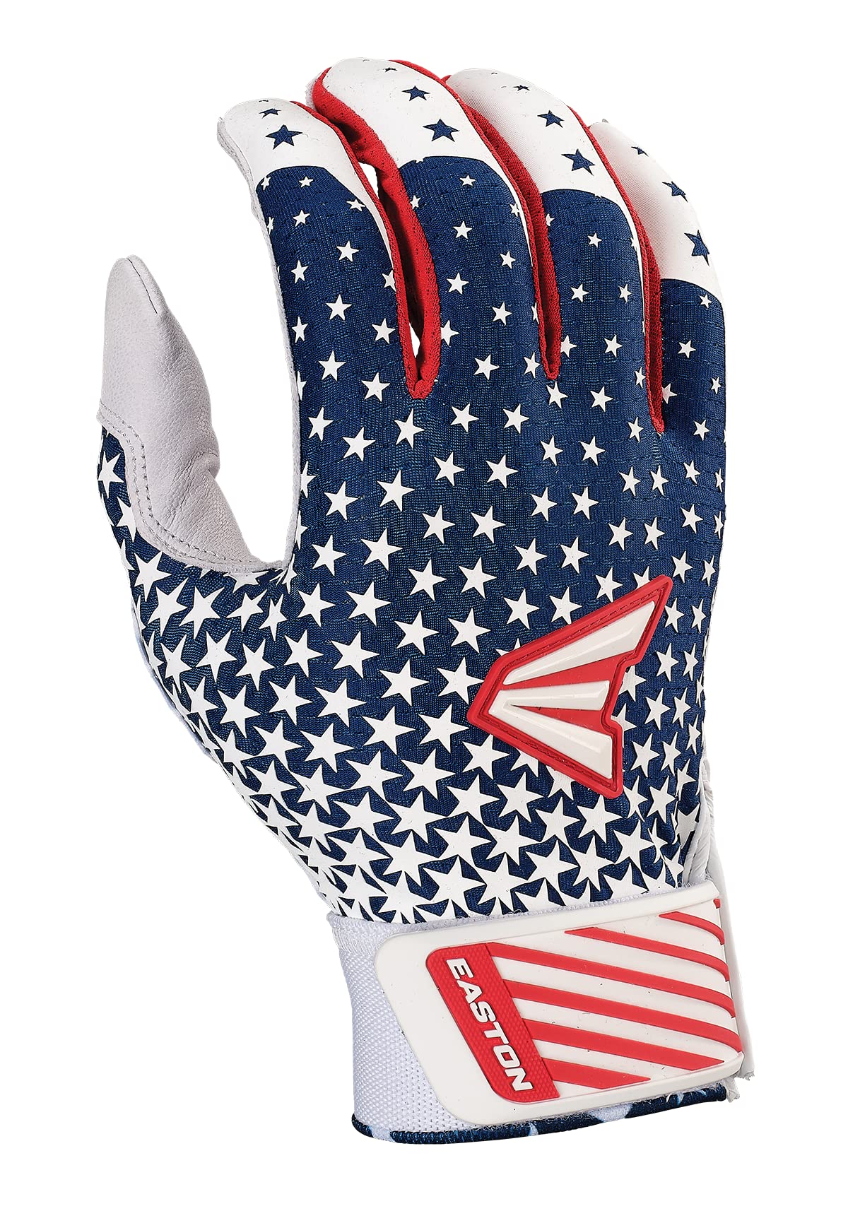 Easton | GHOST NX Fastpitch Softball Batting Gloves | Adult X-Large | Stars & Stripes