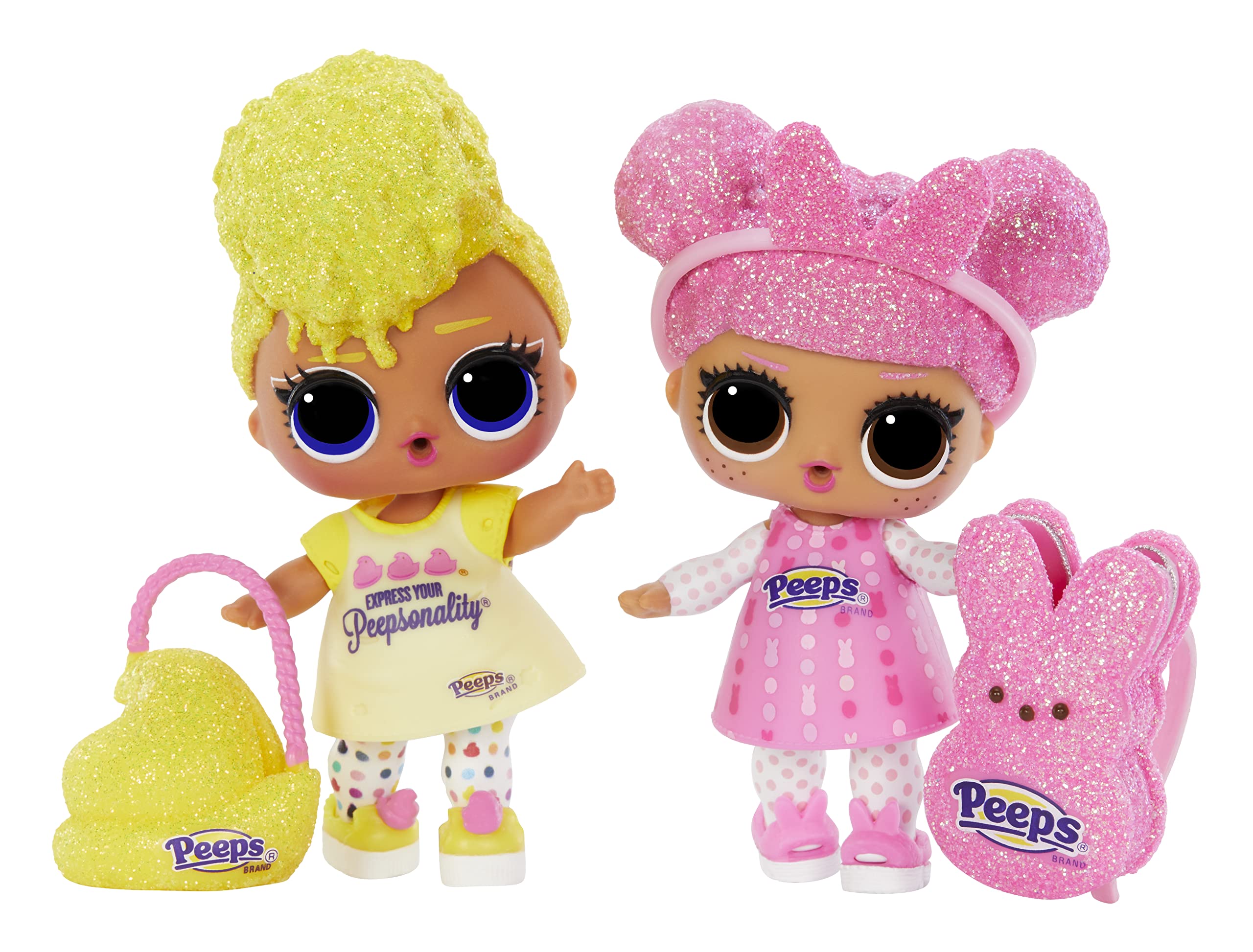 L.O.L. Surprise! LOL Surprise Loves Mini Sweets Peeps - Tough Chick with Collectible Doll, 7 Surprises, Spring Theme, Peeps Limited Edition Doll- Great Gift for Girls Age 4+