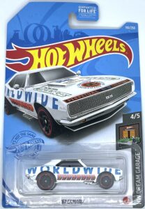 hot wheels - '67 camaro - hw dream garage 4/5 [white] 110/250