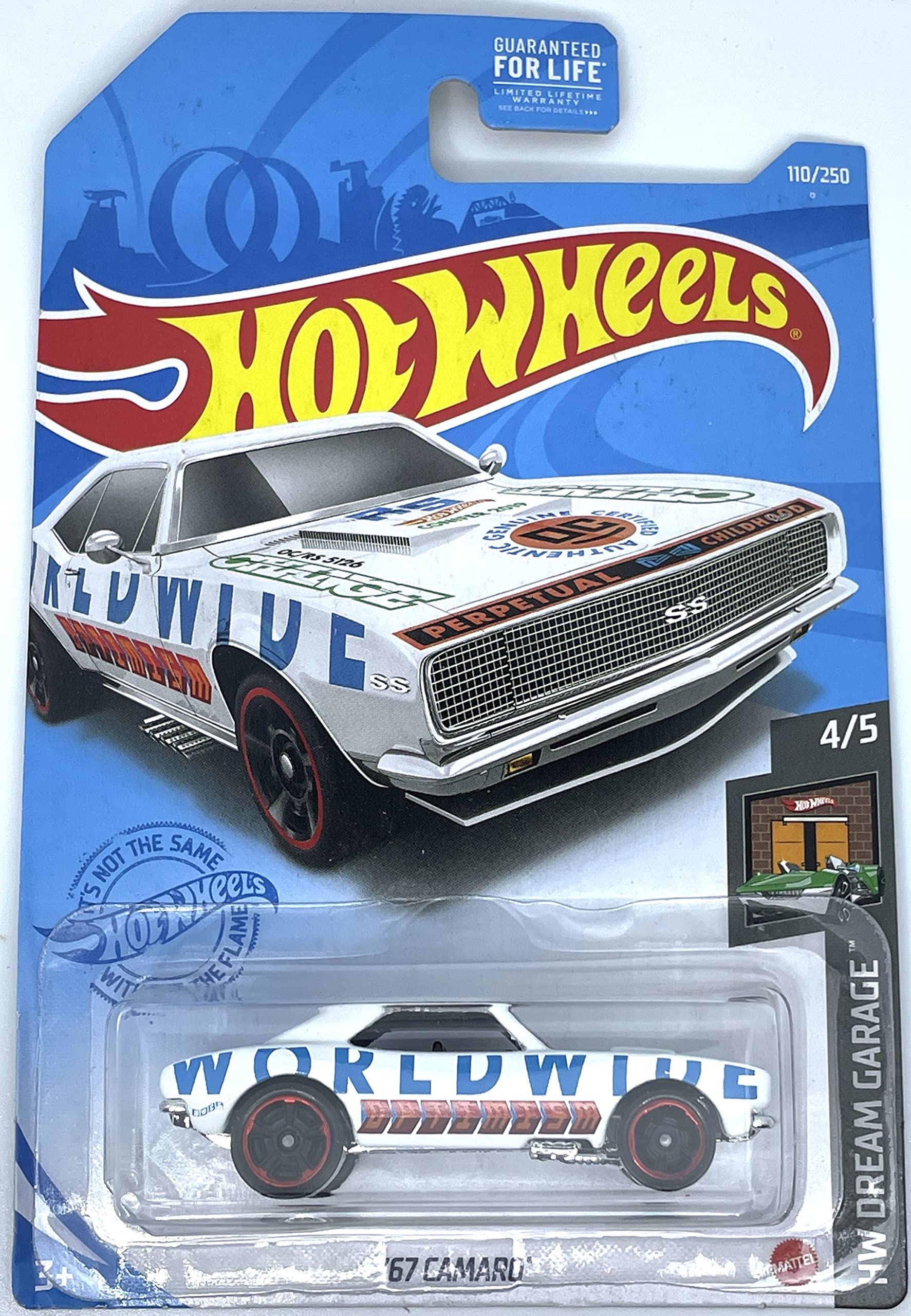 Hot Wheels - '67 Camaro - HW Dream Garage 4/5 [White] 110/250