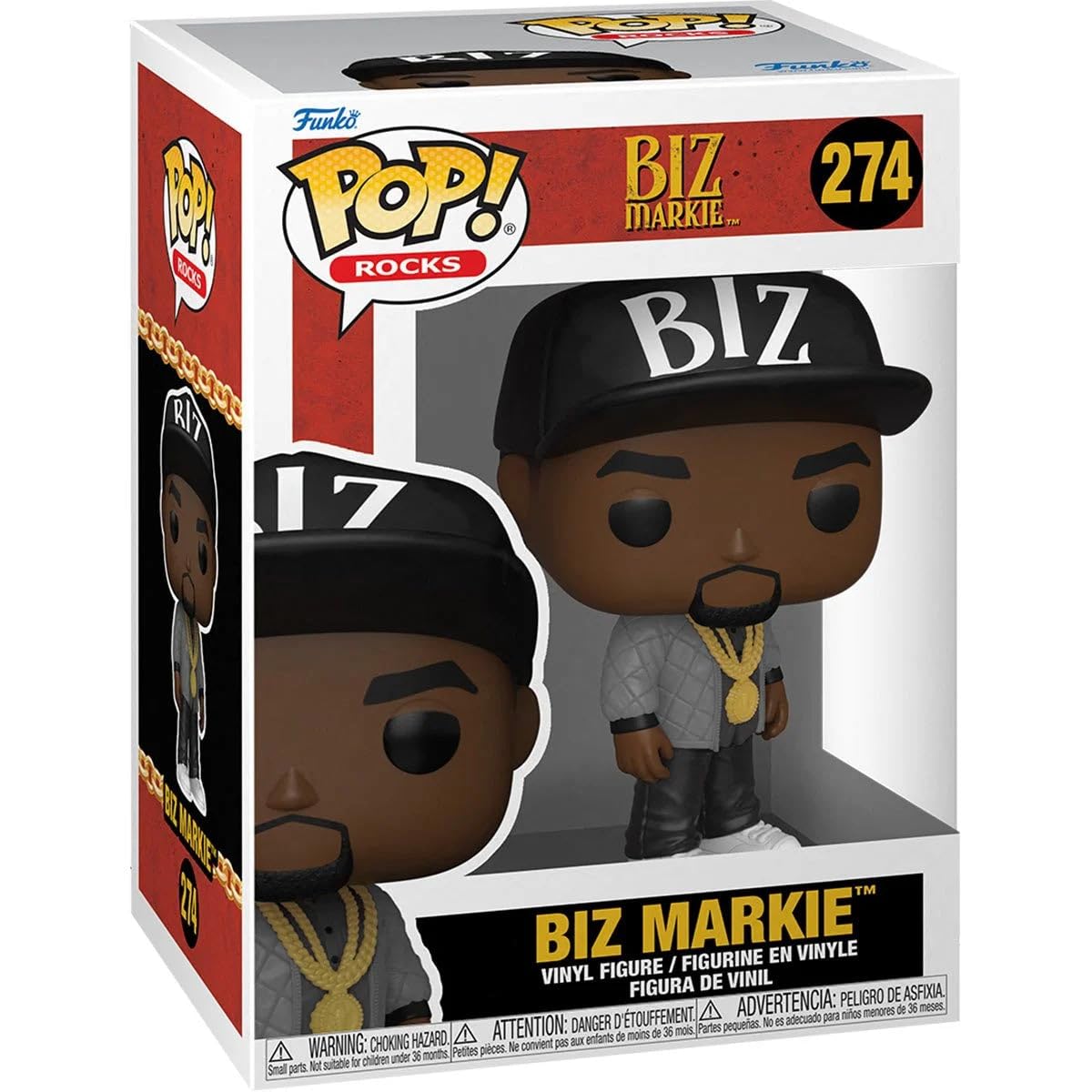 Biz Markie Funko Pop! Rocks w/Ecotek Protective Case