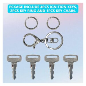 Golf Carts Keys 4 PCS Golf Cart Replacement Ignition Keys for Yamaha G14 G16 G19 G22 G29/Drive Golf Cart OEM# JU2-H2511-00 Gas/Electric