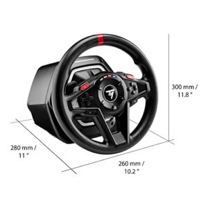 ThrustMaster T128, Force Feedback Racing Wheel with Magnetic Pedals, PlayStation 5, PlayStation 4, PC