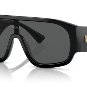 Versace Woman Sunglasses Black Frame, Dark Grey Lenses, 0MM