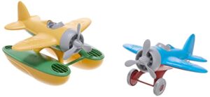 green toys airplane blue - seaplane yellow bundle