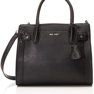 Nine West Bettina Satchel Black One Size