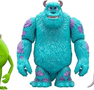 Mattel Disney and Pixar Monsters, Inc Storyteller 3 Action Figure Pack, Sulley Mike & Boo Characters in Get Boo Home Pack, Authentic Toys at 3 Inch Scale