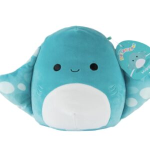 Squishmallows Official Kellytoy Plush 8 Inch Squishy Soft Plush Toy Animals (Maggie The Stingray with Spots)