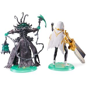 League of Legends, 2-Pack, Official 6-Inch Senna and Thresh Collectible Figures, Glow-in-The-Dark with 4 Accessories, The Champion Collection, Collector Grade, Ages 14 and Up