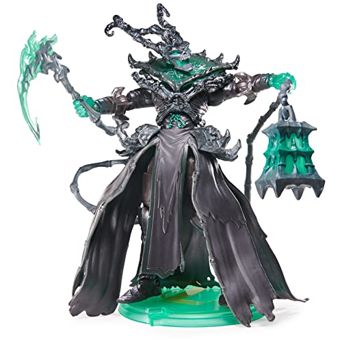 League of Legends, 2-Pack, Official 6-Inch Senna and Thresh Collectible Figures, Glow-in-The-Dark with 4 Accessories, The Champion Collection, Collector Grade, Ages 14 and Up