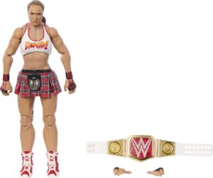 mattel wwe ronda rousey top picks elite collection action figure, articulation & life-like detail, interchangeable accessories, 6-inch