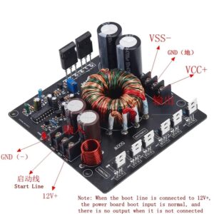 YJ0005 500W DC12V To Dual +-40V Boost Power Supply Board For HiFi Amplifier Car Amp