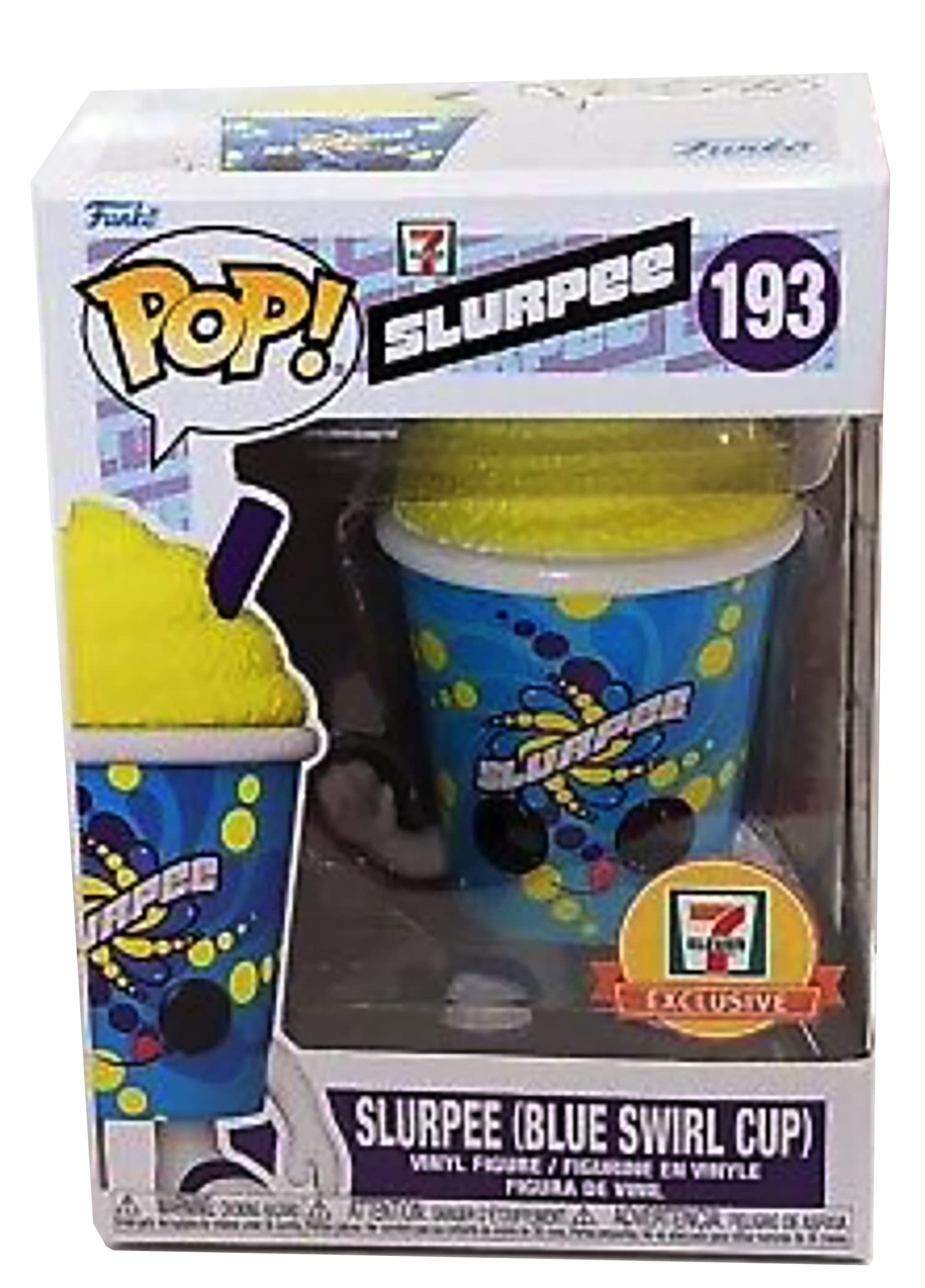 Funko Pop Slurpee Blue Swirl Cup 193 Exclusive 7 Eleven 2022