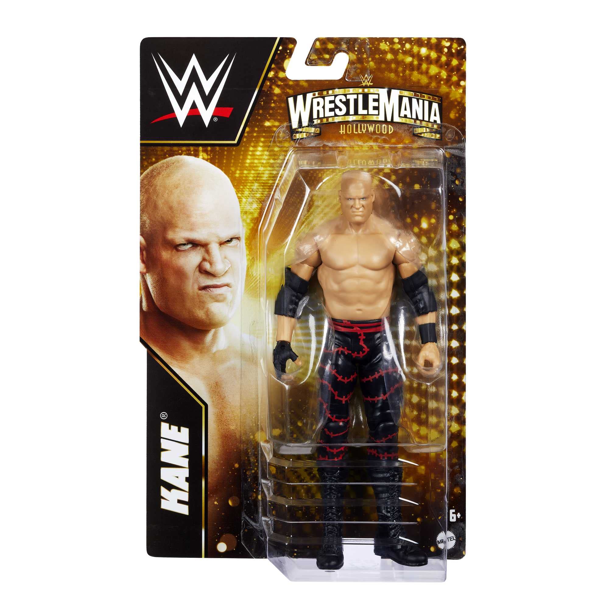 Mattel WWE WrestleMania Figure Kane Action Figure, Collectible with 10 Points Articulation & Life-like Detail, 6-inch