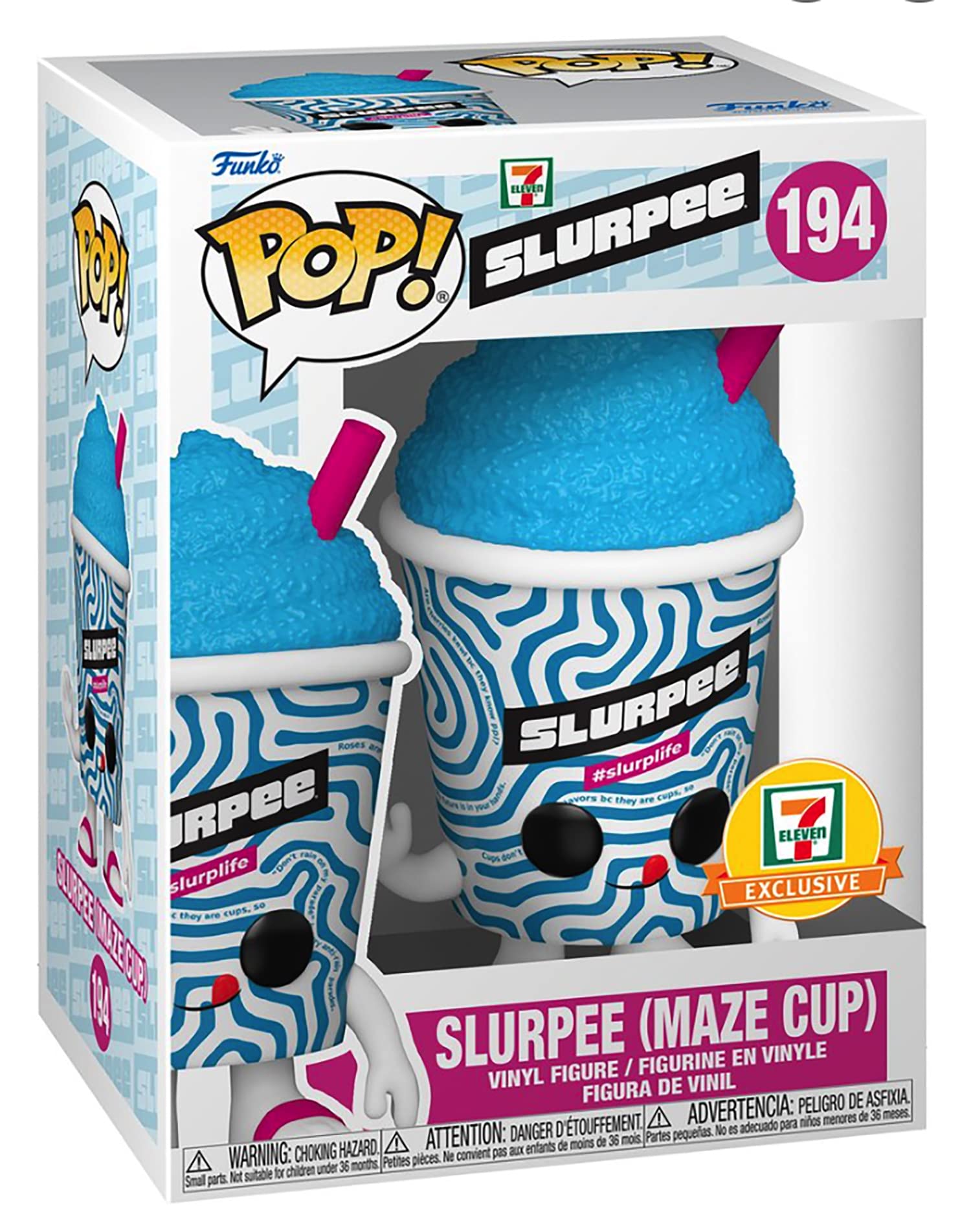 Funko Pop Slurpee Maze Cup 194 Exclusive 7 Eleven 2022