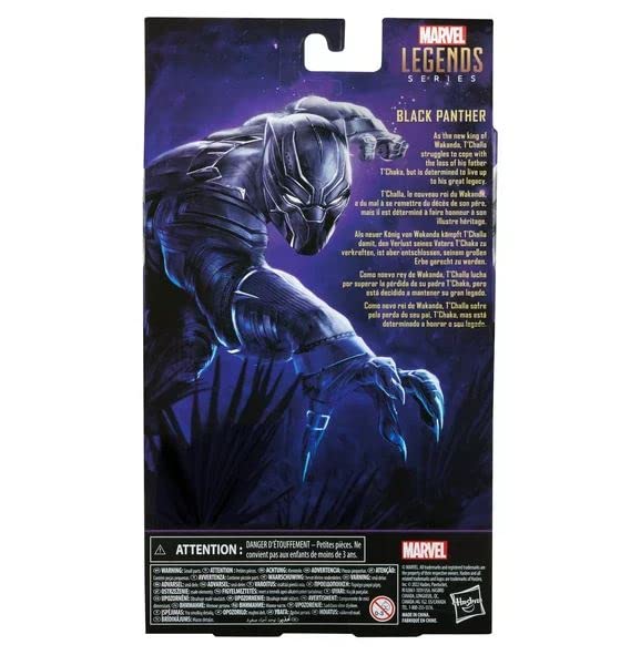 Marvel Legends Series Black Panther (Origin Suit) Legacy Collection 6-inch Articulated Action Figure