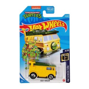 Hot Wheels Teenage Mutant Ninja Turtles Screen Time ~ Party Wagon - 4/10