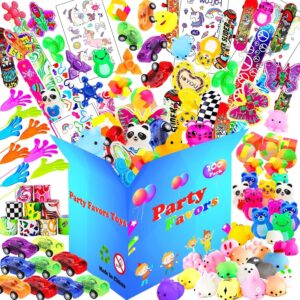 dilycery 100 pcs party favors treasure box toys for classroom carnival prizes rewards, stocking stuffers, goodie bag stuffers for kids party, pinata fillers birthday gifts bulk toys