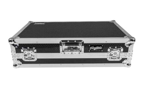 Headliner Flight Case Compatible with Pioneer DJ DDJ-REV7 with Laptop Platform & Wheels