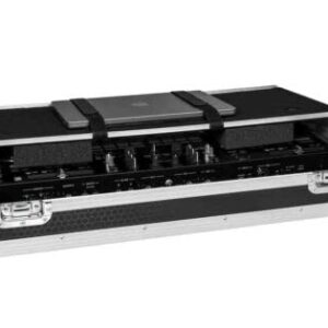 Headliner Flight Case Compatible with Pioneer DJ DDJ-REV7 with Laptop Platform & Wheels