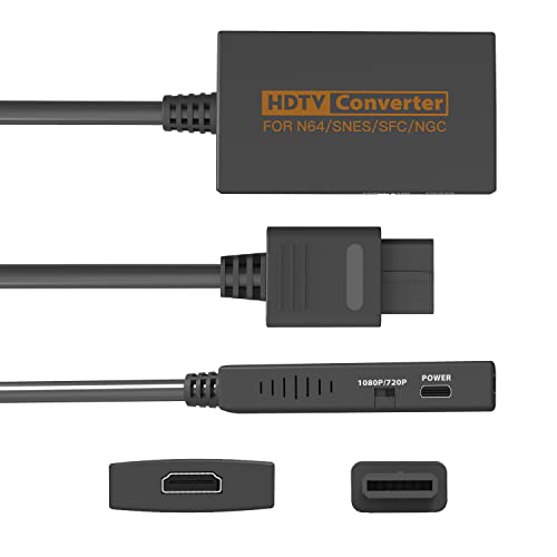 Hgowixx HDMI Adapter for N64/ Game Cube/SNES