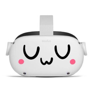 RuckUp UwU Face - Oculus Quest 2 - Decals - Black & Pink FUN