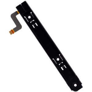 deal4go new right slider sensor rail joy-con slide rails metal inc flex cable replacement for nintendo switch oled 2021 heg-001 console