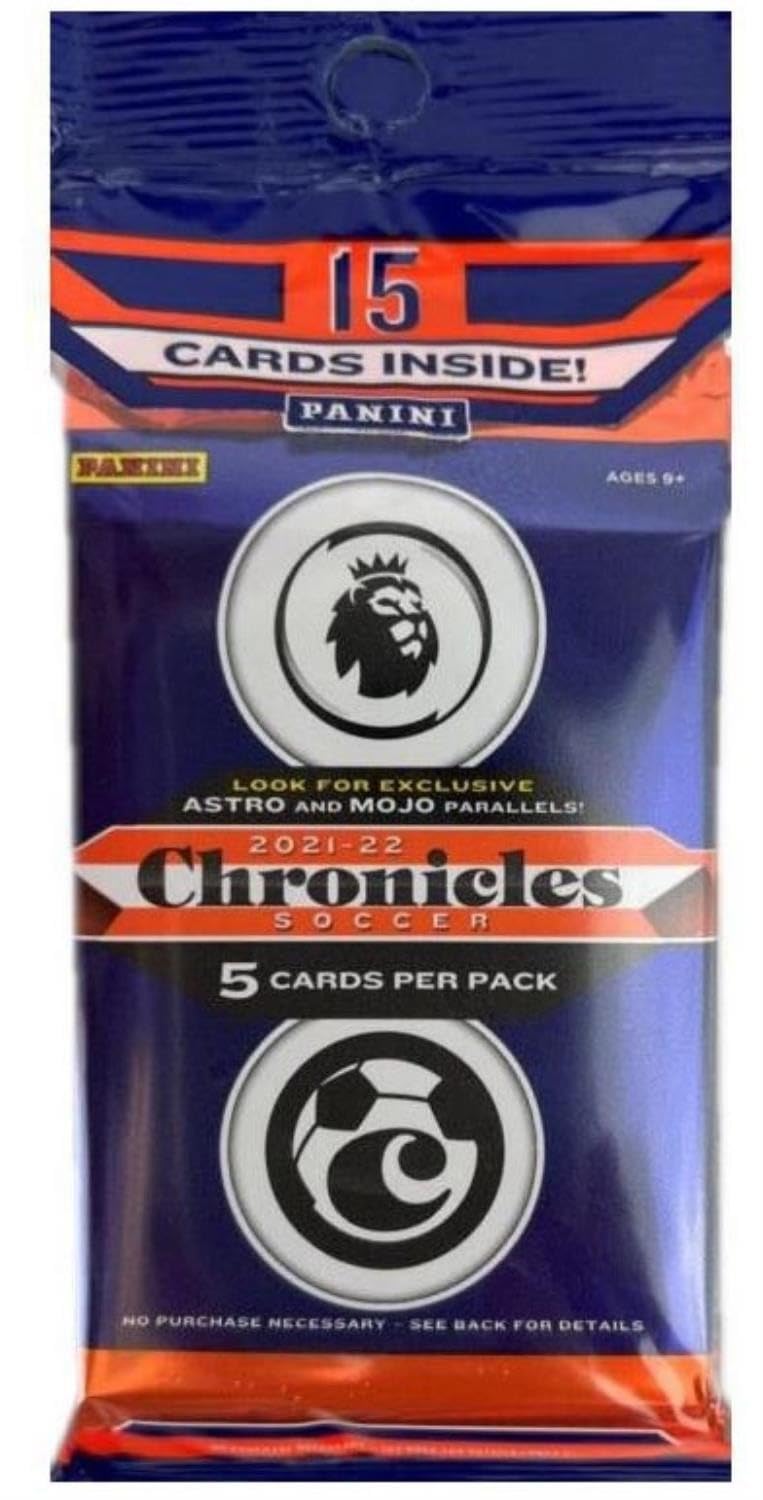 Panini 2021/22 Chronicles Soccer (Football) Multi Cello Pack