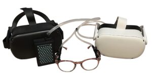 eliminate lens fogging wearing glasses with oculus headset. works with all oculus models and other vr headsets. no additional hardware needed.