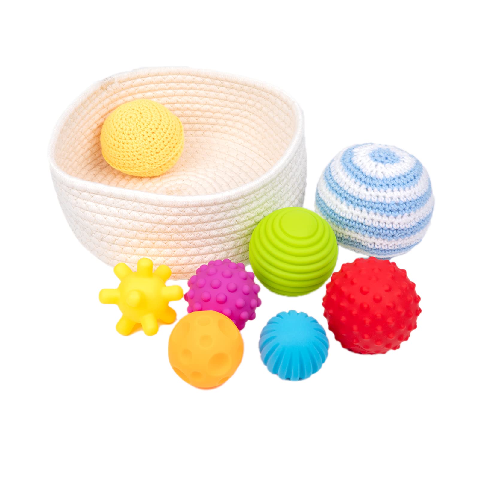 Baby Grisping Balls Textured Multi Sensory Toys Infant Ball Gift Set 6-12 Months Baby Toys