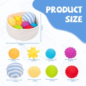 Baby Grisping Balls Textured Multi Sensory Toys Infant Ball Gift Set 6-12 Months Baby Toys