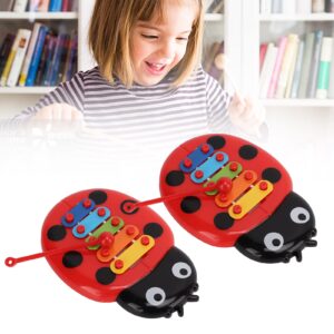 2Pcs Kids Xylophone,Colourful Seven Star Shape Xylophones Toys for Toddler Child