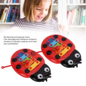 2Pcs Kids Xylophone,Colourful Seven Star Shape Xylophones Toys for Toddler Child