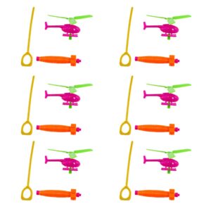 48 Pcs Tooth Helicopter Children Toys Flying Toys Children Playthings Children Plane Playthings Planes Toys Flying Helicopter Toys Kids Toys Funny Fly Toys Funny Toys Plane Toys