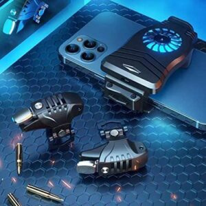 TARCT Mobile Phone Game Cooler System Cooling Fan Gamepad Stand Radiator Gaming Controller Joystick Accessory for Smart Phone Make Your Phone no Longer hot.