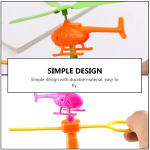 48 Pcs Tooth Helicopter Children Toys Flying Toys Children Playthings Children Plane Playthings Planes Toys Flying Helicopter Toys Kids Toys Funny Fly Toys Funny Toys Plane Toys