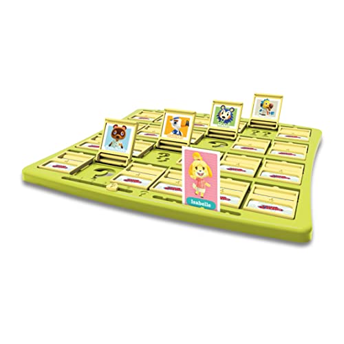 Winning Moves Animal Crossing Guess Who? Board Game, Play with Tom Nook, Margie, Harvey and Daisy Mae Asking yes and no Questions to Reveal Your Opponents Mystery Character, Gift for Ages 4 Plus