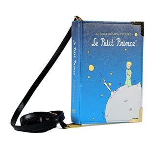 Well Read Little Prince Large Book Themed Purse for Literary Lovers - Ideal Literary Gift for Book Club, Readers, Authors & Bookworms - Handbag & Crossbody Bag