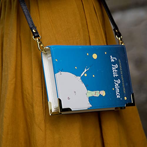 Well Read Little Prince Large Book Themed Purse for Literary Lovers - Ideal Literary Gift for Book Club, Readers, Authors & Bookworms - Handbag & Crossbody Bag