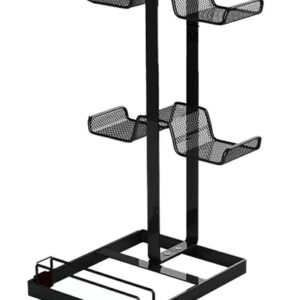 Construction elements made of metal, Namely, Supports, Headset & Controller Organizer for PS5/ PS4/ Xbox Series/One X/S/Nintendo Switch Controller & Headset Stand,Gaming Accessories Display Rack,Black