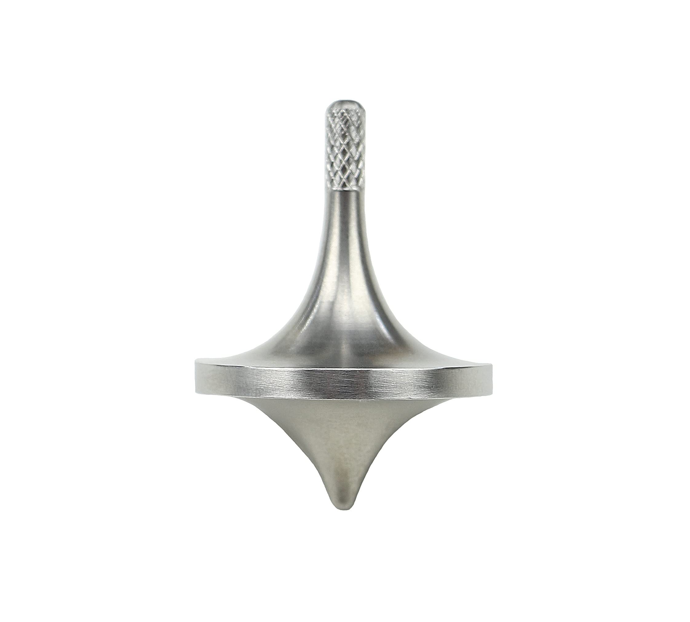 Votex - Made in USA - Timeless Spin CNC Stainless Steel Metal Spinning Top