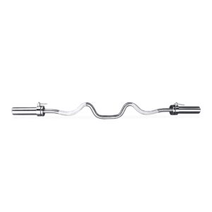 CAP Barbell Olympic Super Curl Bar New Version, 48-Inch (OBIS-48)