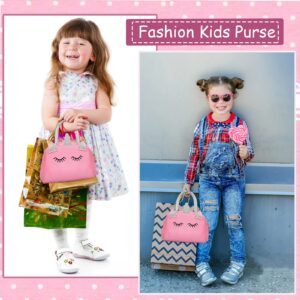 Play Purse Little Girls Toys - Fake Pretend Makeup for Toddlers with Girls Purse Pretend Play Girls Toys for 3 4 5 6 Year Old Toddler Purse Fake Kids Phone Birthday Gifts for Girls