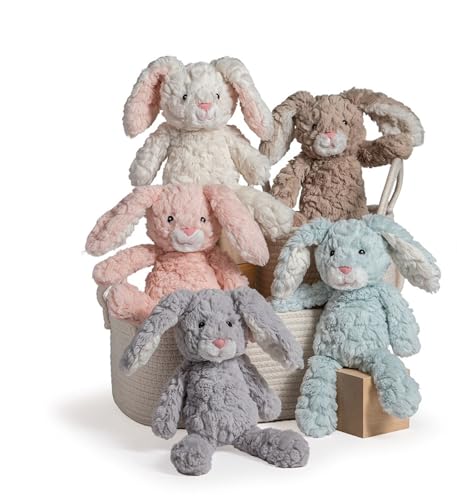 Mary Meyer Putty Stuffed Animal Soft Toy, 11-Inches, Grey Shadow Bunny