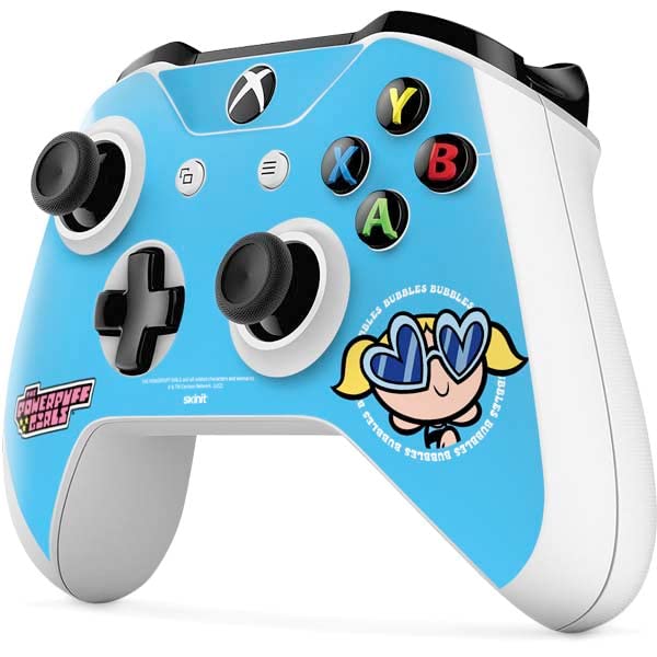 Skinit Decal Gaming Skin Compatible with Xbox One S Controller - Officially Licensed Warner Bros Bubbles Design