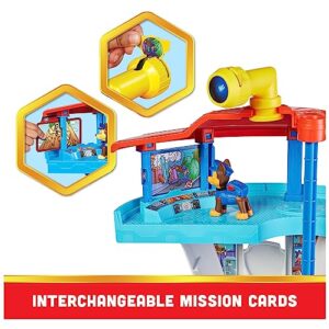 PAW Patrol Lookout Tower Playset with Toy Car Launcher, 2 Chase Action Figures, Chase’s Police Cruiser and Accessories, Kids Toys for Ages 3 and up