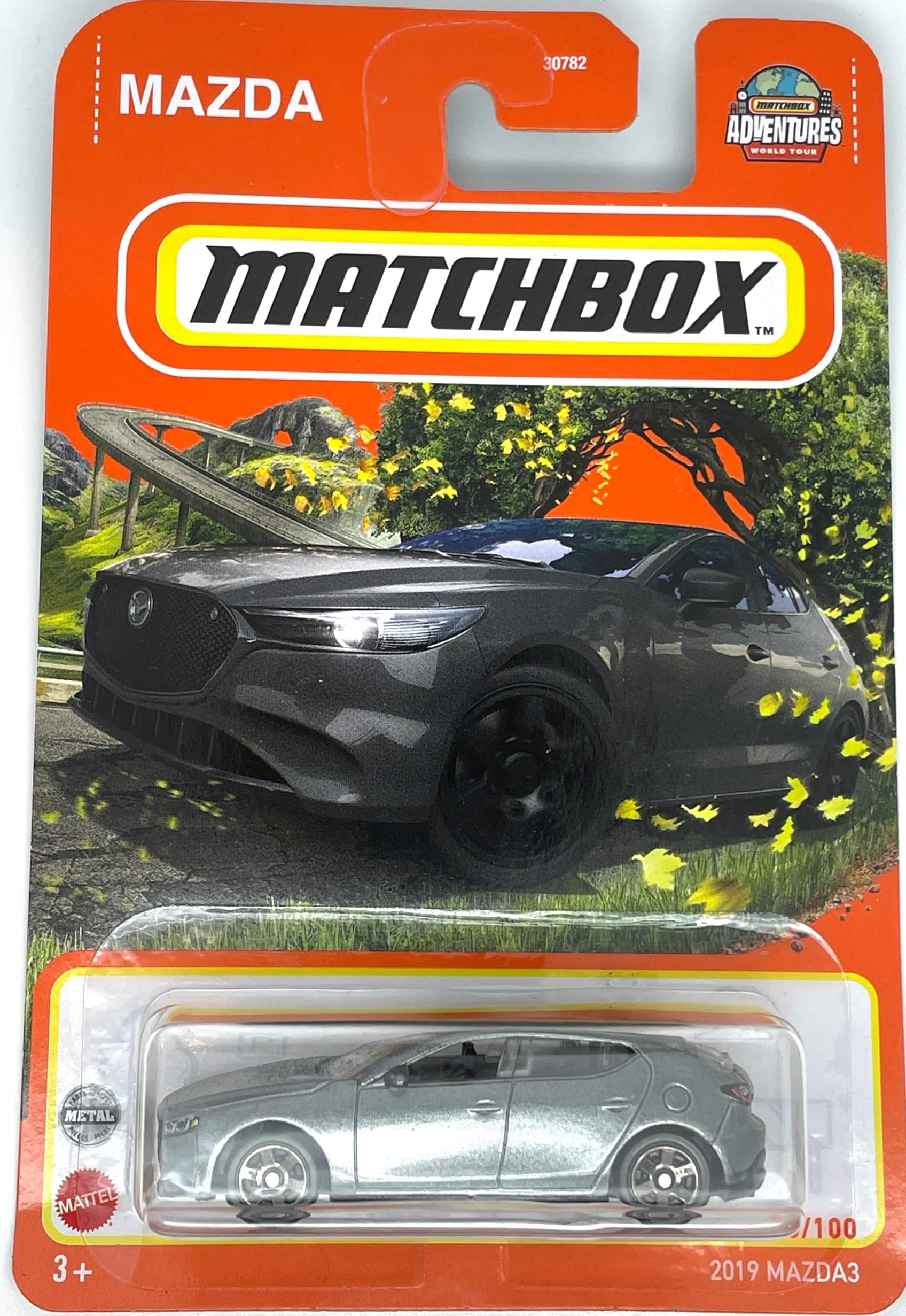 Matchbox 2022 - 2019 Mazda 3 [Silver] 80/100