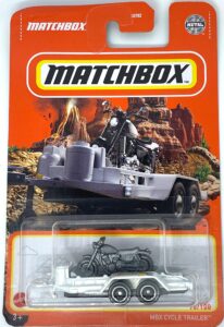 matchbox 2022 - mbx cycle trailer [standard motorcycle variation] 98/100