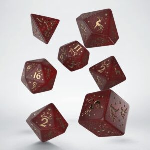 Q WORKSHOP Christmas Dice Set